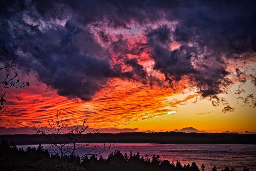 Sunset of the week 2-3-20 | Westside Seattle